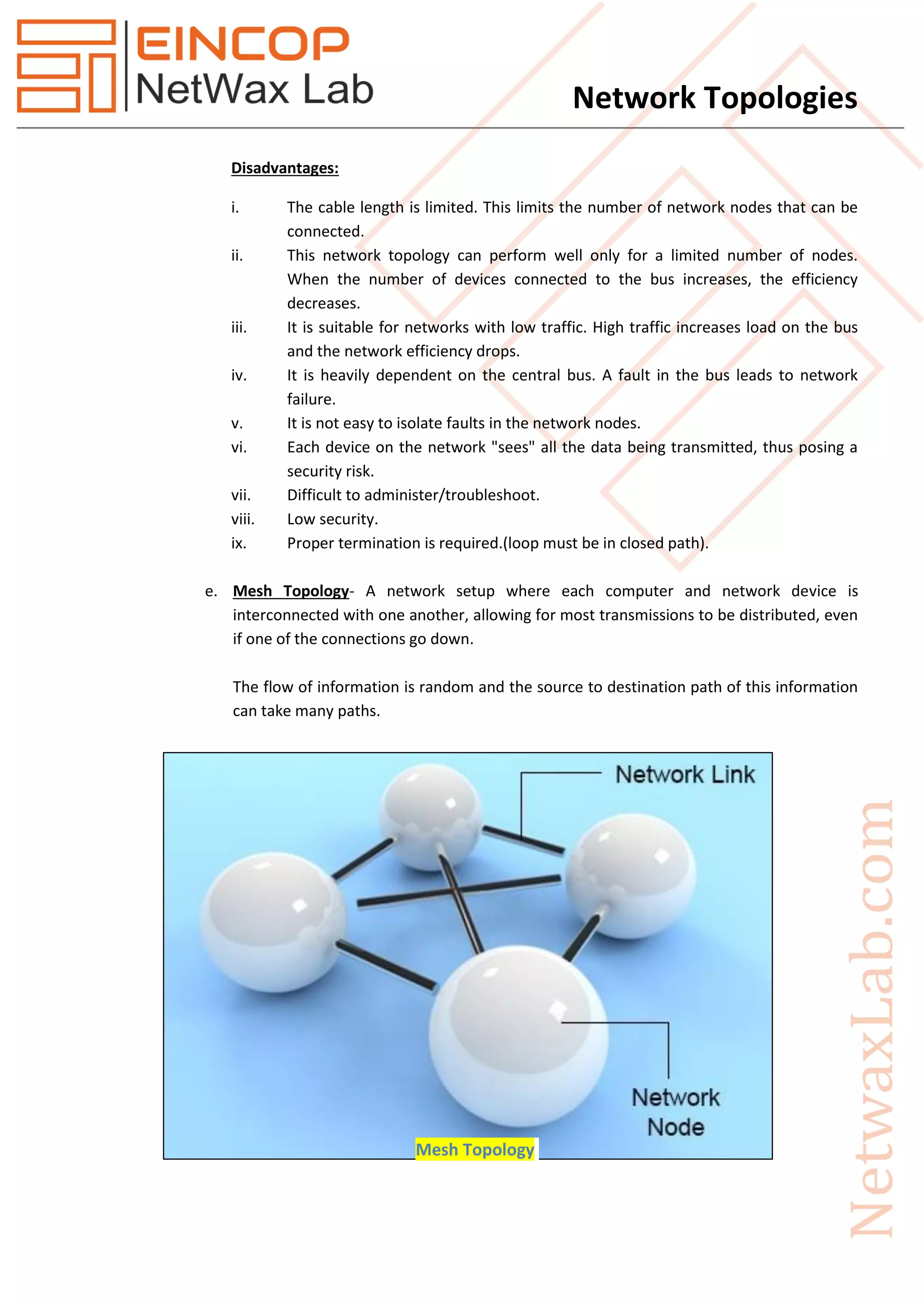 Network Topologies | PDF | Computer Networking | Computing