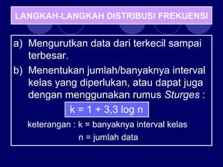 2. penyajian data dan distribusi frekuensi | PPT