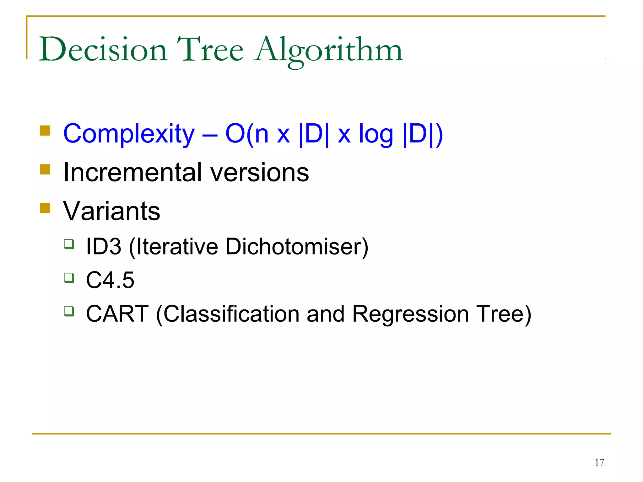 2.1 Data Mining-classification Basic concepts | PPT