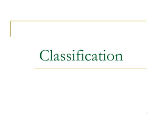 2.1 Data Mining-classification Basic concepts | PPT