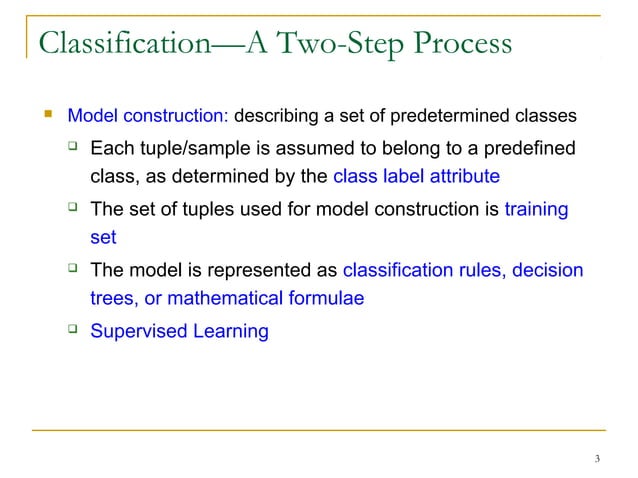 21 Data Mining Classification Basic Concepts Ppt