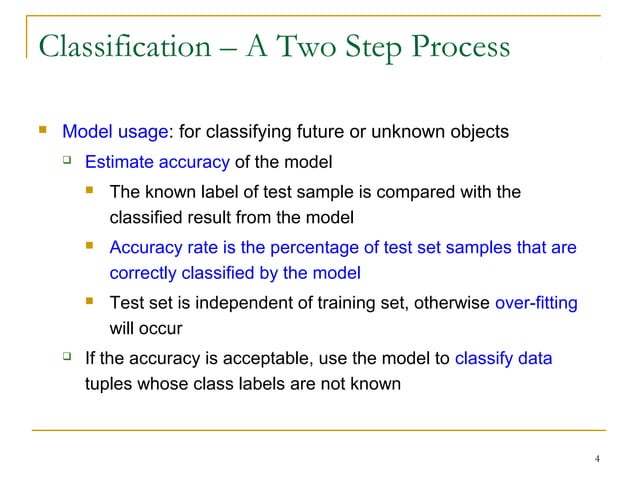 2.1 Data Mining-classification Basic concepts | PPT