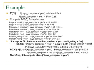 2.3 bayesian classification | PPT