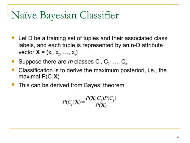 2.3 bayesian classification | PPT | Technology & Computing