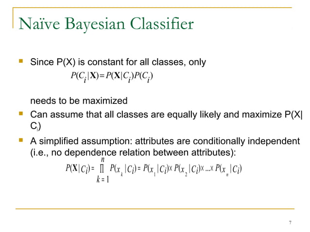 2.3 bayesian classification | PPT | Technology & Computing