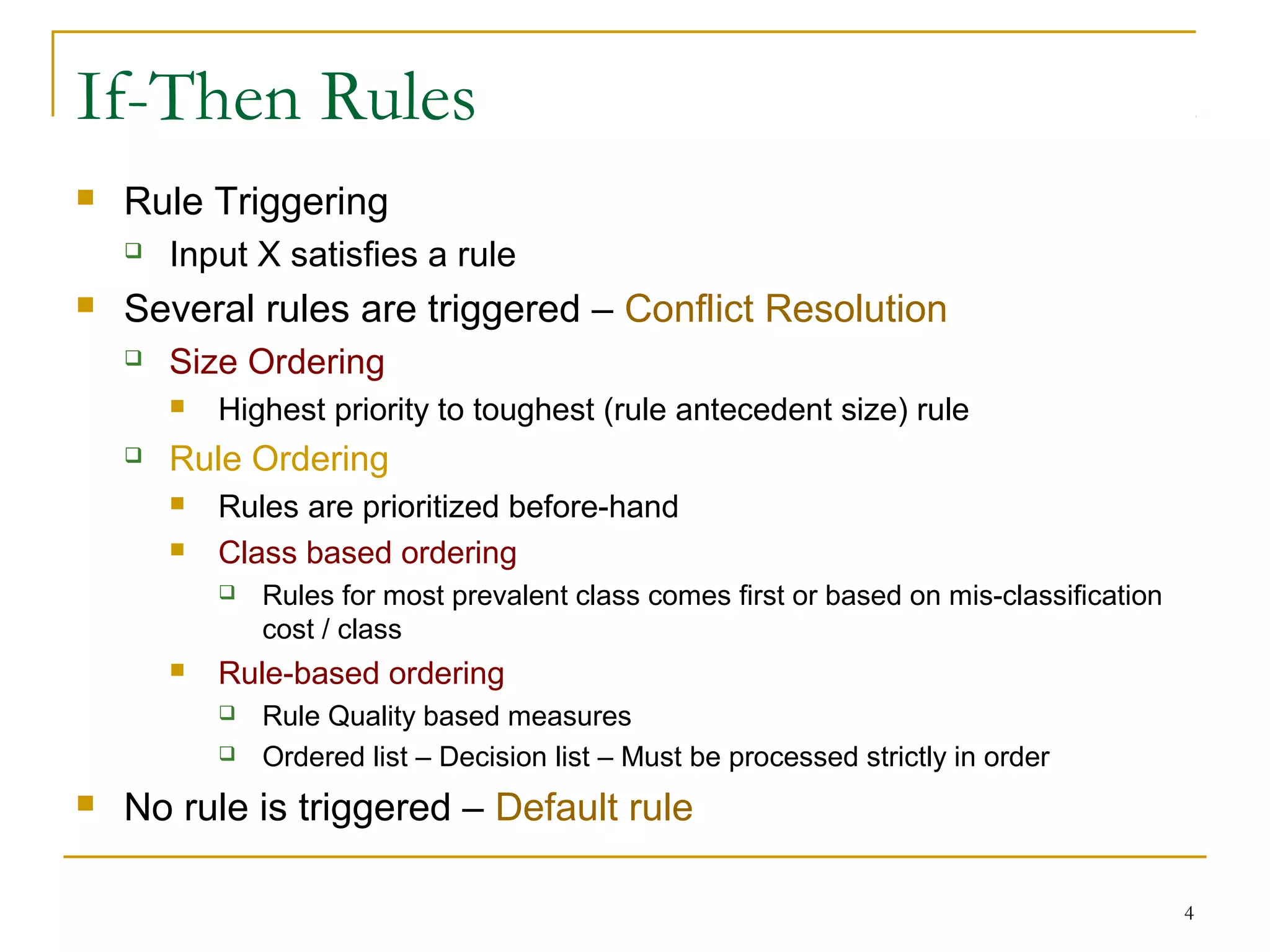 2.4 rule based classification | PPT