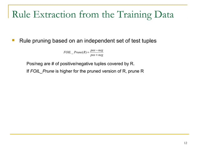 2.4 rule based classification | PPT | Technology & Computing