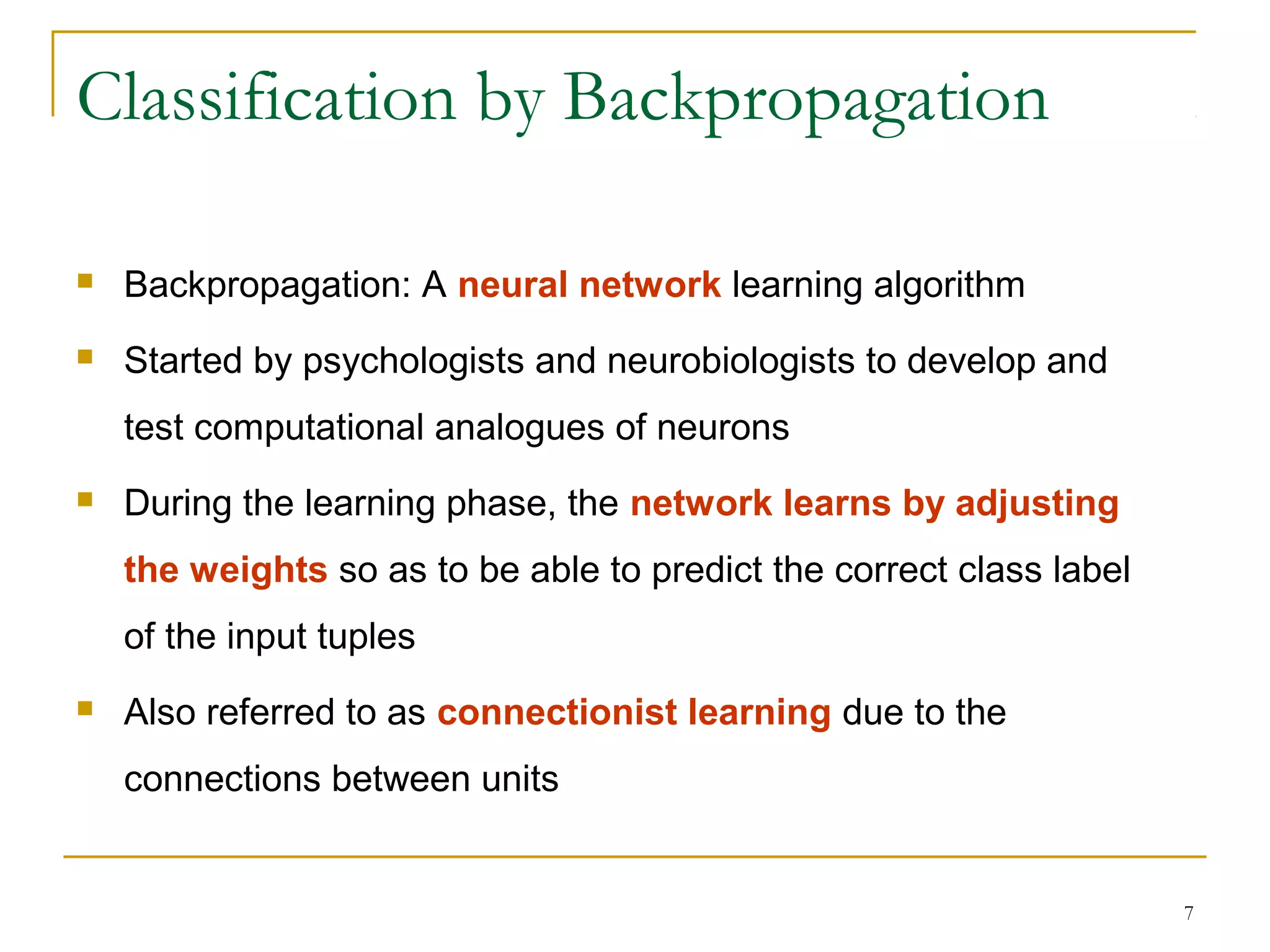 2.5 backpropagation | PPT