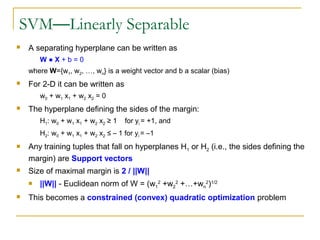 2.6 support vector machines and associative classifiers revised | PPT