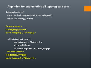 2.2 topological sort 02 | PPT