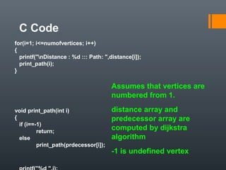 2.3 shortest path dijkstra’s | PPT | Programming Languages | Computing