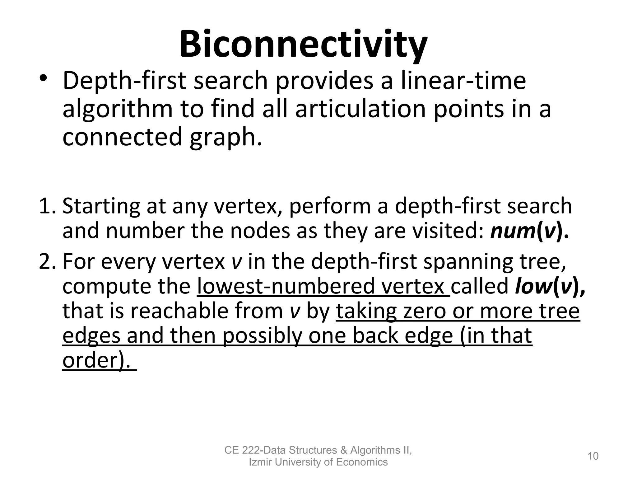 2.5 graph dfs | PPT | Graphics Software | Computer Software and Applications