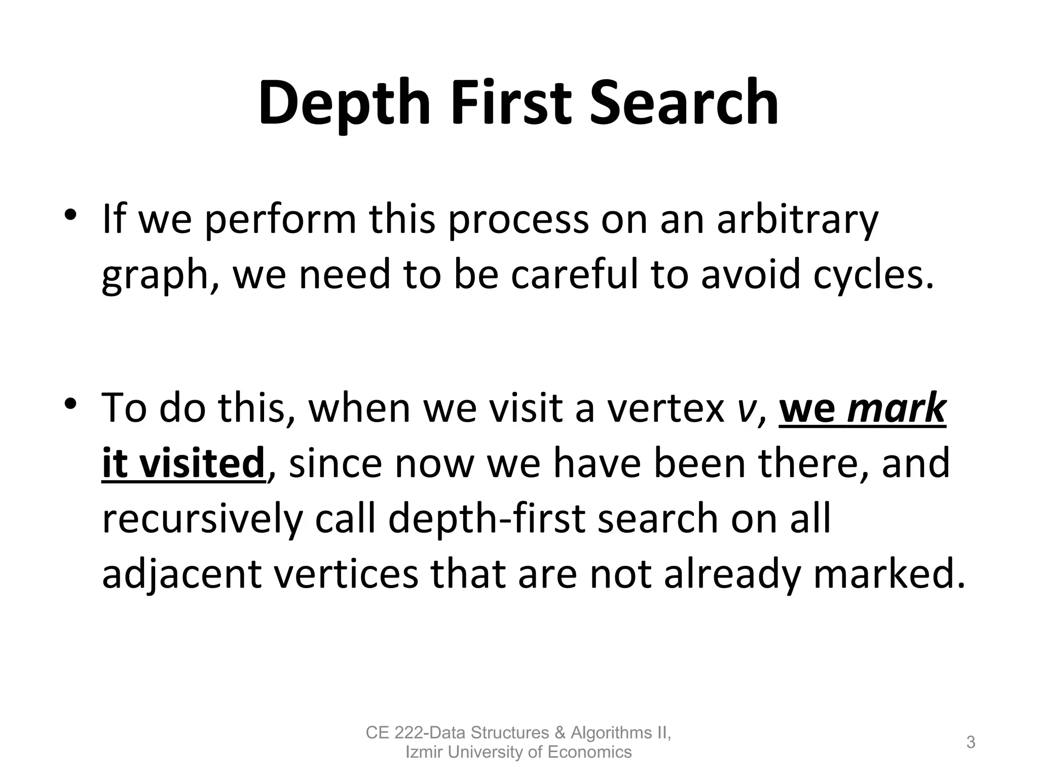 2.5 graph dfs | PPT | Graphics Software | Computer Software and Applications