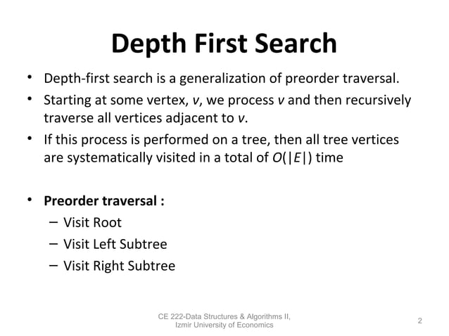 2.5 graph dfs | PPT | Graphics Software | Computer Software and Applications