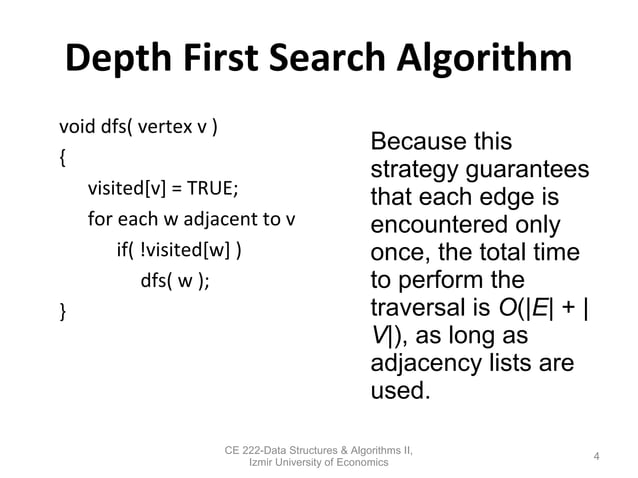 2.5 graph dfs | PPT | Graphics Software | Computer Software and Applications