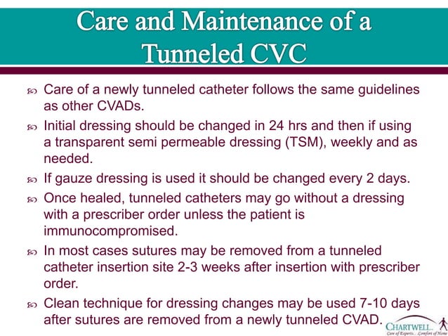 2. central venous access devices (cvads) | PPTX