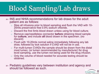 2. central venous access devices (cvads) | PPTX