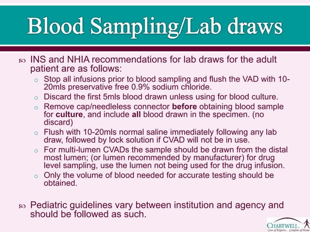 2. central venous access devices (cvads) | PPTX