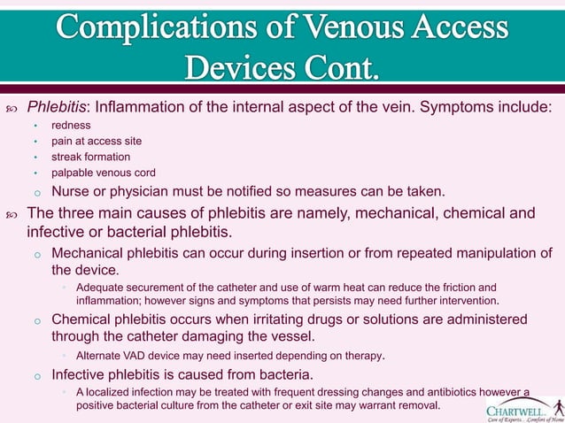 2. central venous access devices (cvads) | PPTX