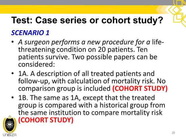 2. Case study and case series | PDF | Diseases and Conditions | Medical ...