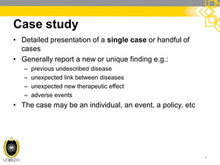 2. Case study and case series | PPT