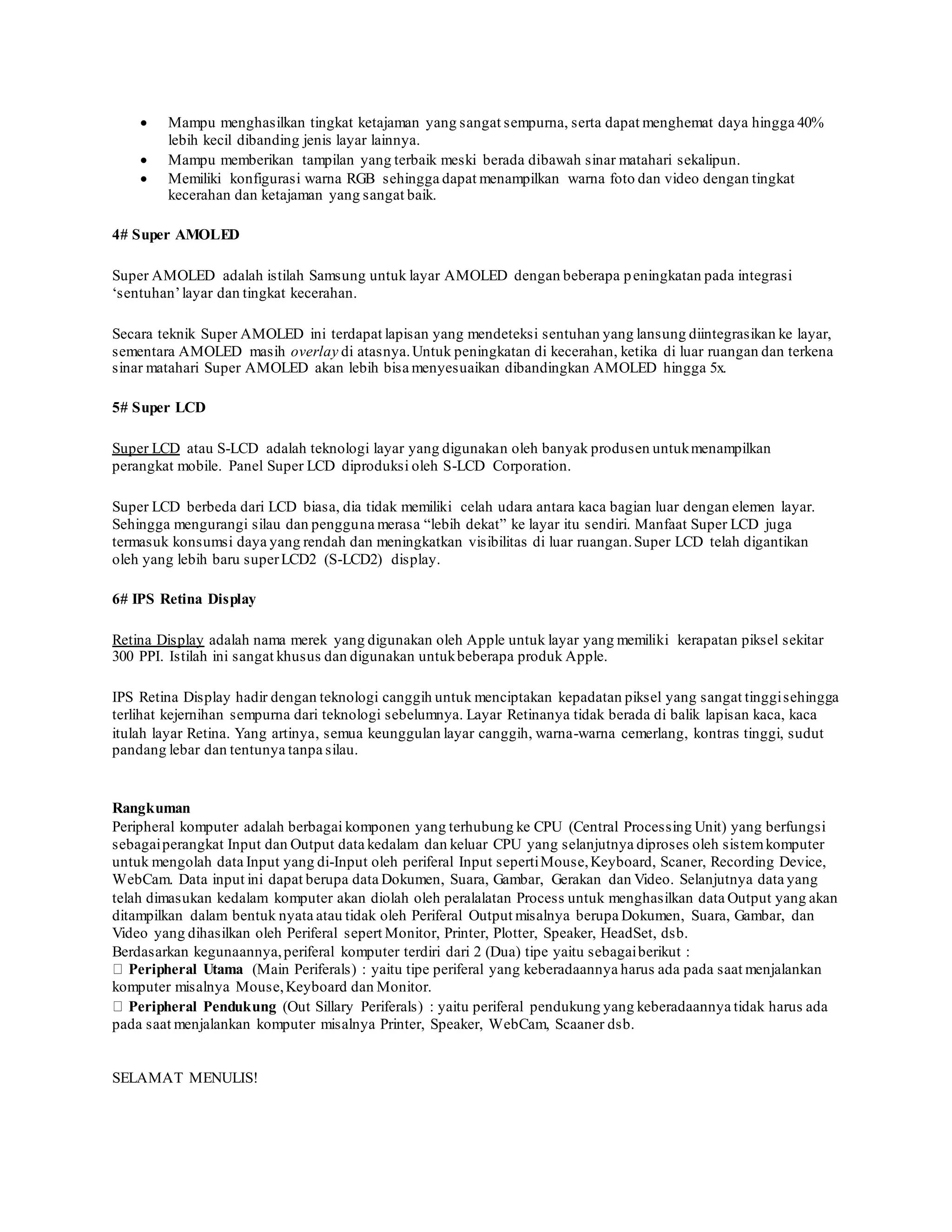 perangkat output | DOCX