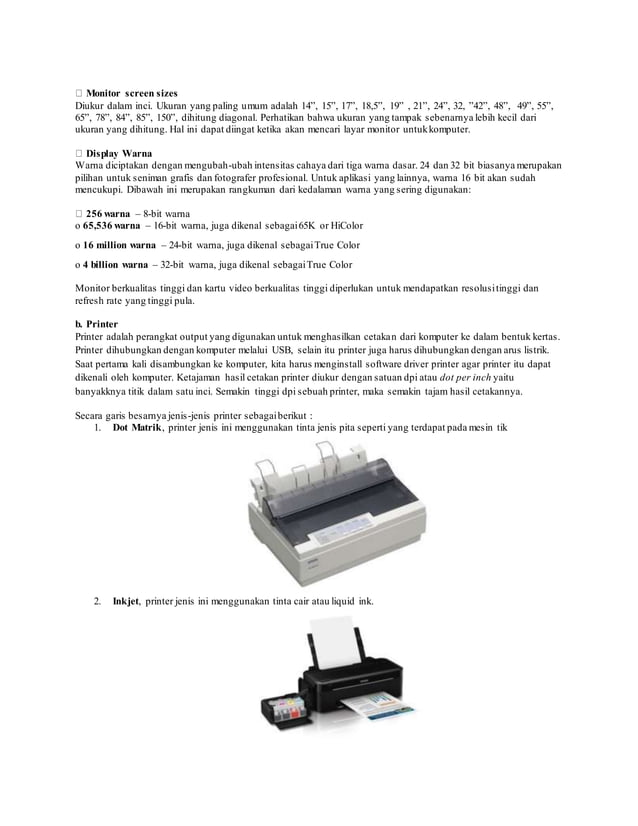 perangkat output | DOCX