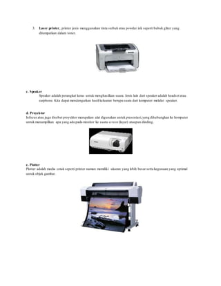 perangkat output | DOCX