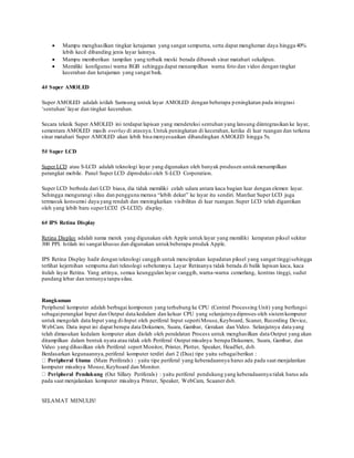 perangkat output | DOCX