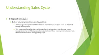 Sales cycle | PPTX