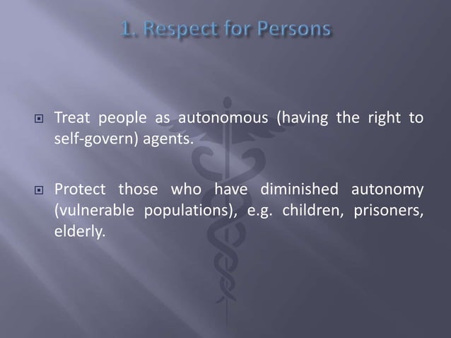 THE NUREMBERG CODE DECLARATION OF HELSINKI THE BELMONT REPORT | PPTX