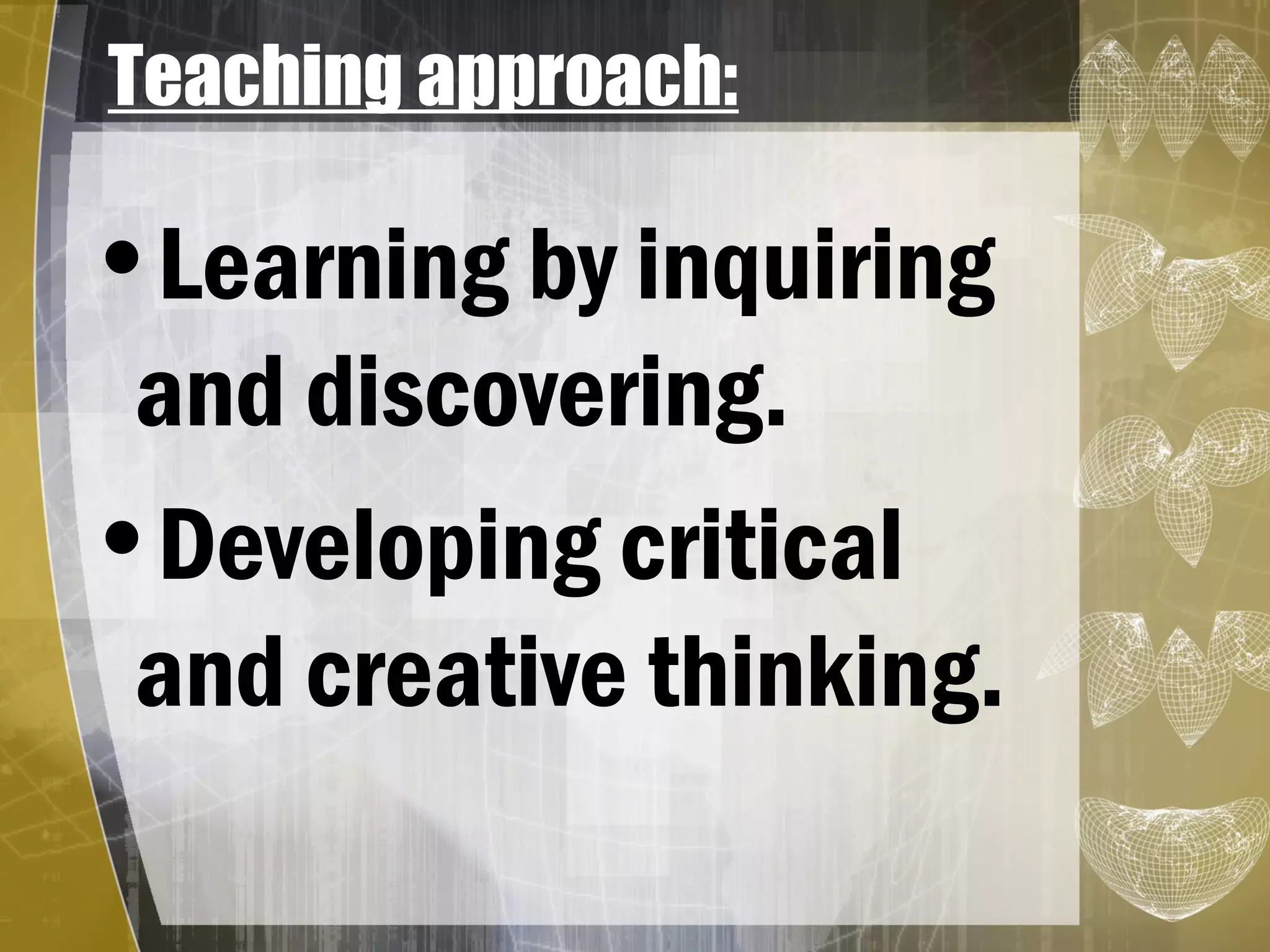 2. teaching objectives and goals | PPT