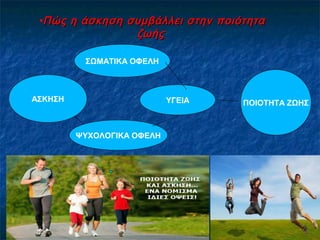 Δια Βίου Άσκηση και Ποιότητα Ζωής | PPT