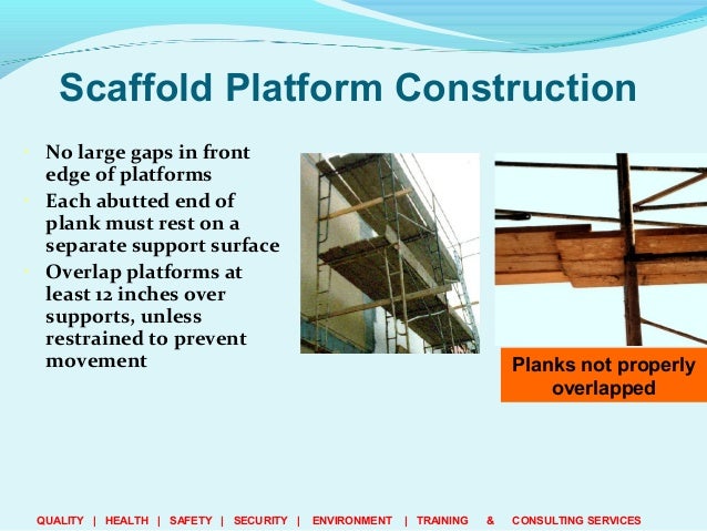 2. scaffolds amd ladders