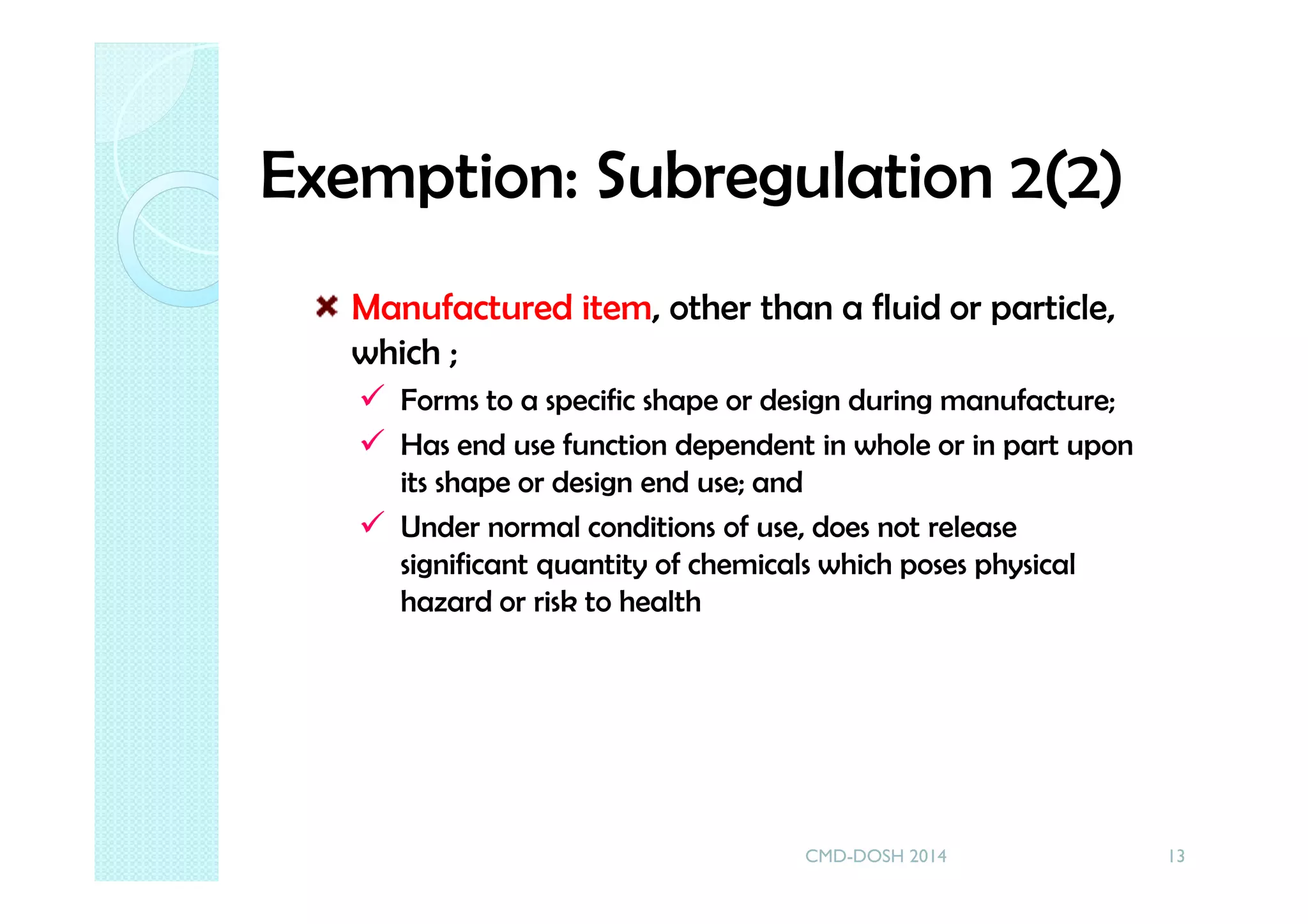 CLASS Regulation 2013 | PDF