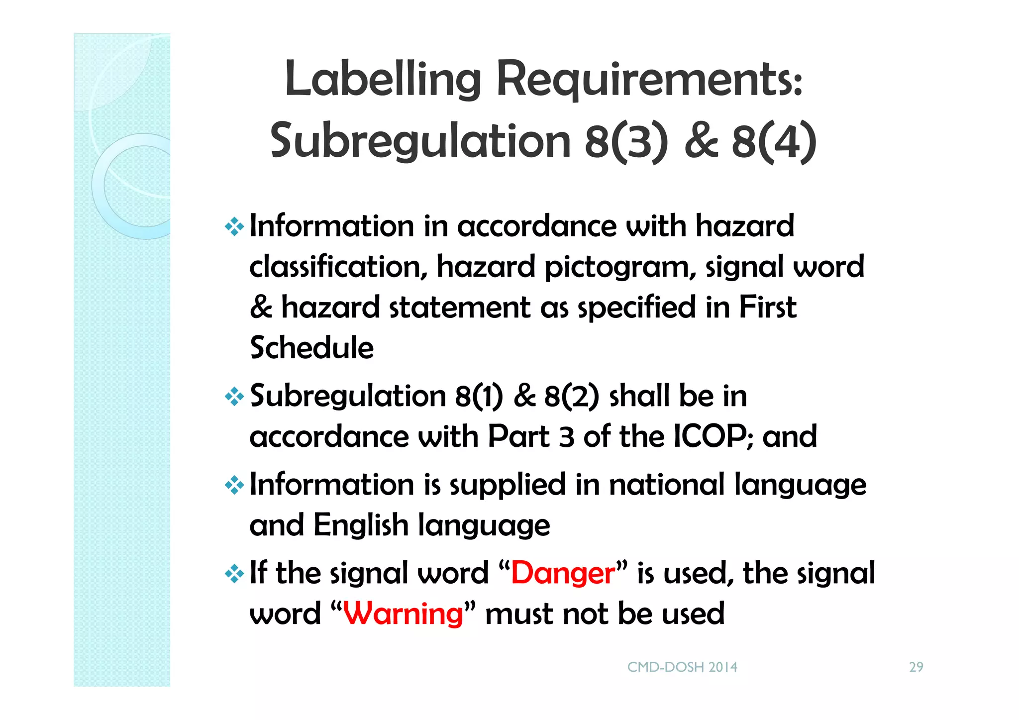 CLASS Regulation 2013 | PDF