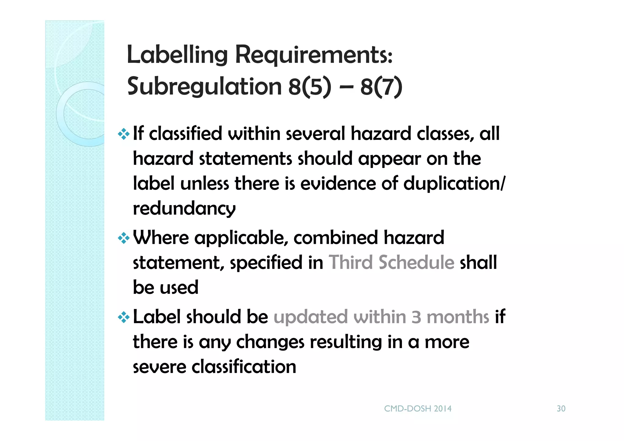 CLASS Regulation 2013 | PDF