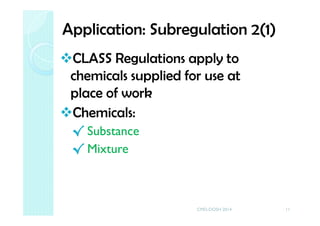 CLASS Regulation 2013 | PDF