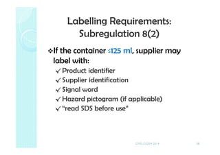 CLASS Regulation 2013 | PDF