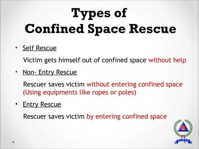 2.3.4 rescue in confined space | PPT