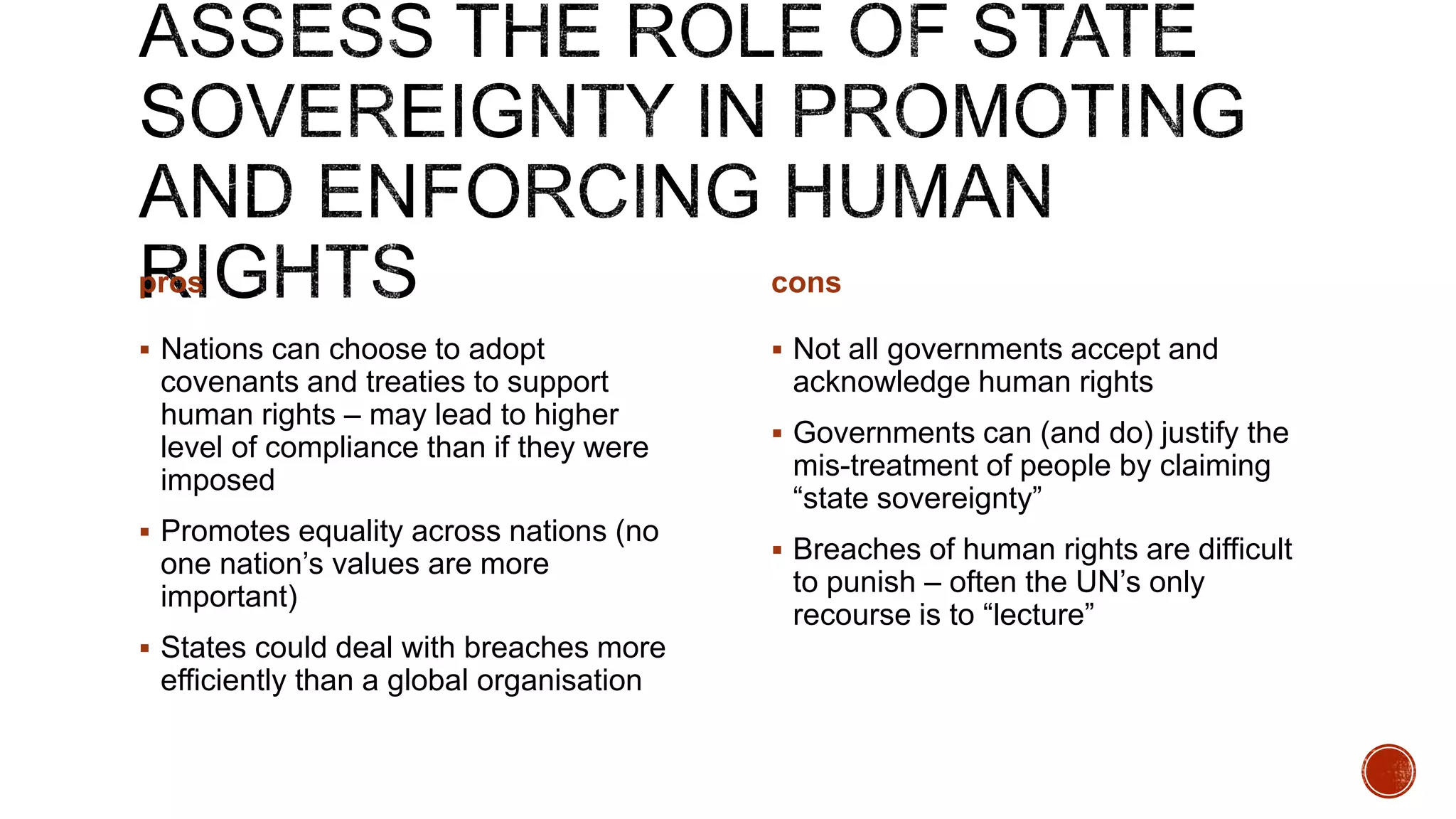 2.1 state sovereignty | PPTX