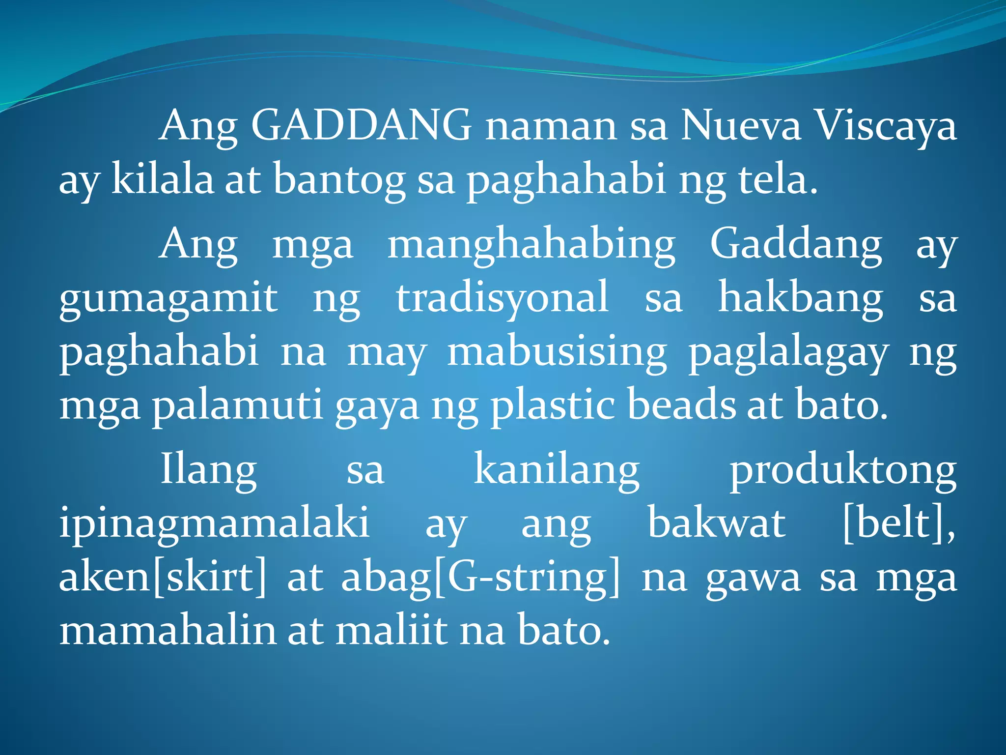 MGA DISENYO SA KULTURAL NA PAMAYANAN - K-12 Art 4 | PPTX