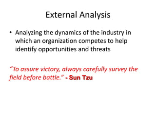 2.ext analysis | PPTX | Business | Business and Finance