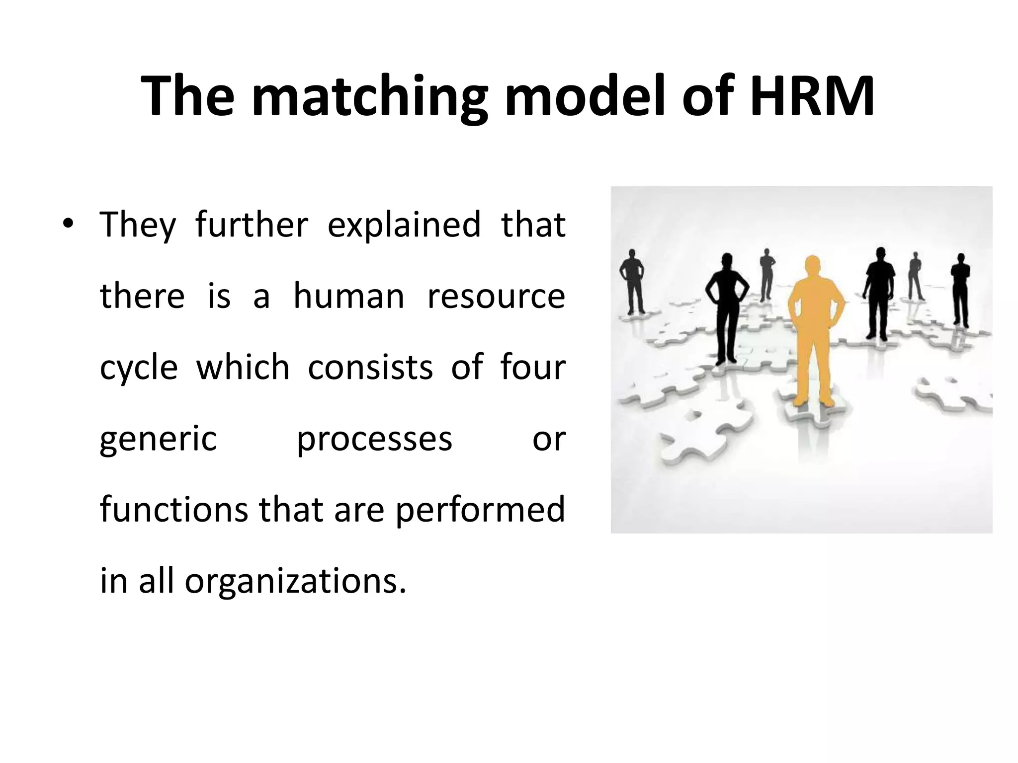 Models of HRM - human resource management - Manu Melwin Joy | PPT