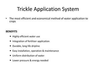 Water Use Efficiency through On-Farm Water Management Techniques | PPT