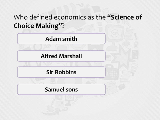 basic economics qiuz | PPT
