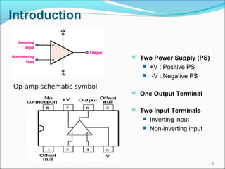 2.Opamp parameters | PDF