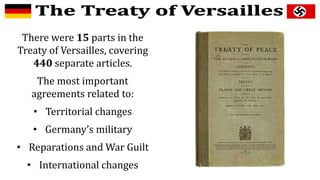 Weimar Germany - treaty of versailles clauses | PPT