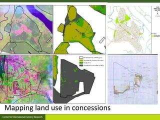Mapping Land Use in Concessions and Links with Fire and No ...