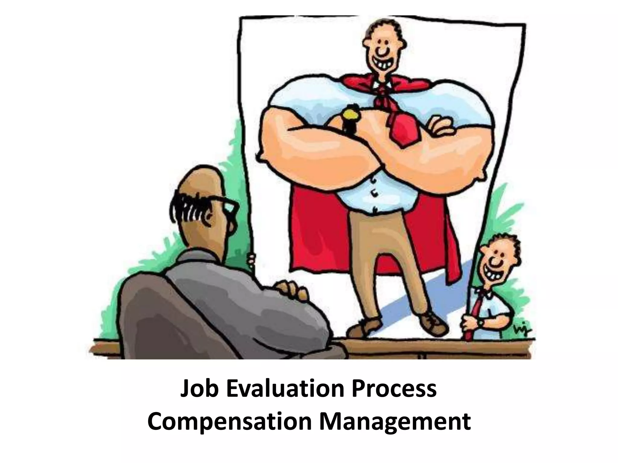 Job evaluation process - compensation management - Manu Melwin Joy | PPTX